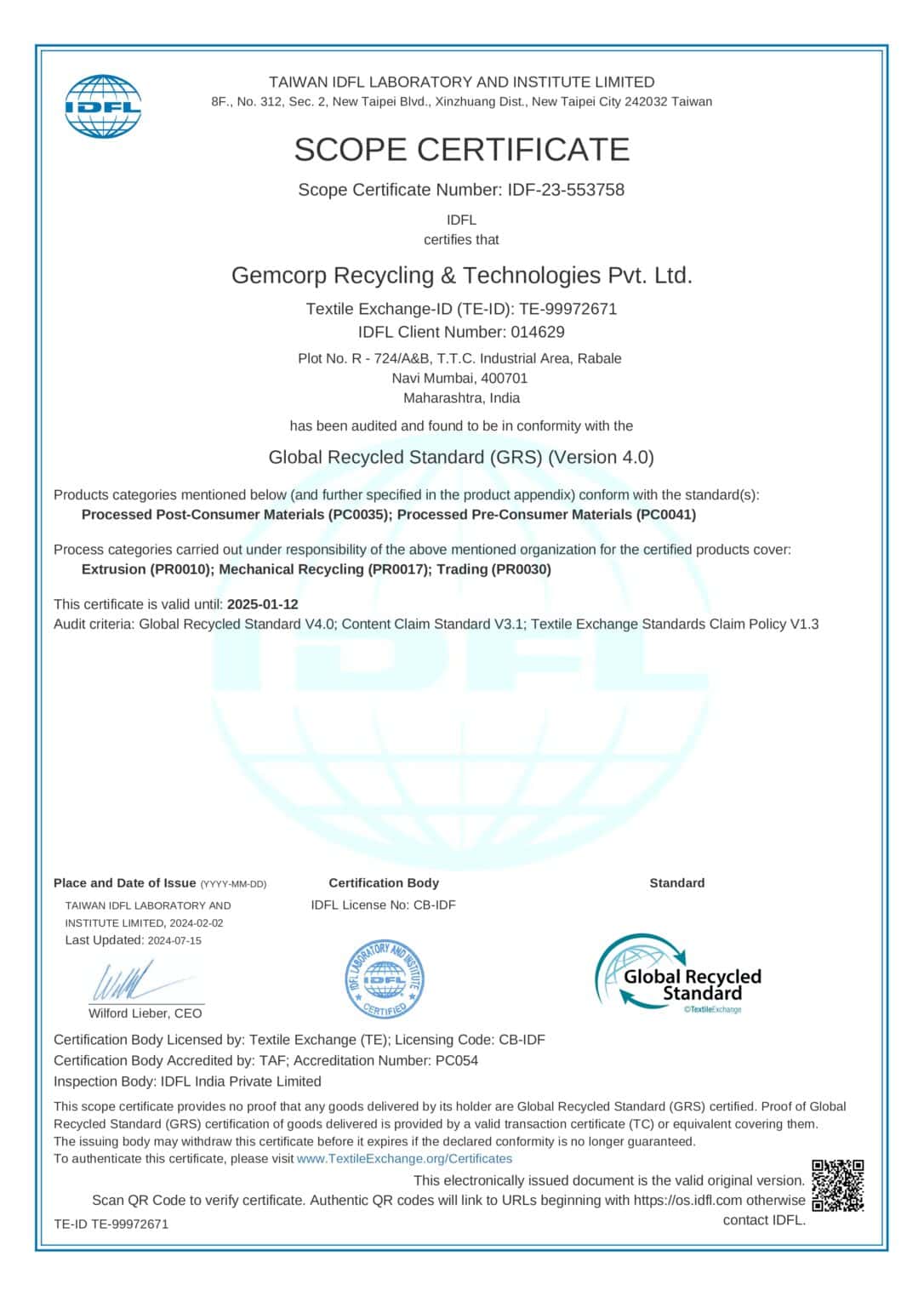 About us - GemCorp